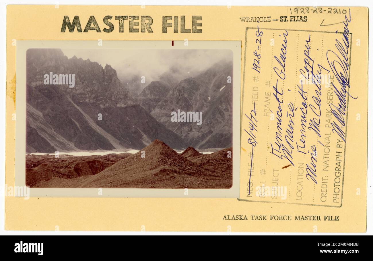 Kennicott glacier Cut Out Stock Images & Pictures - Alamy