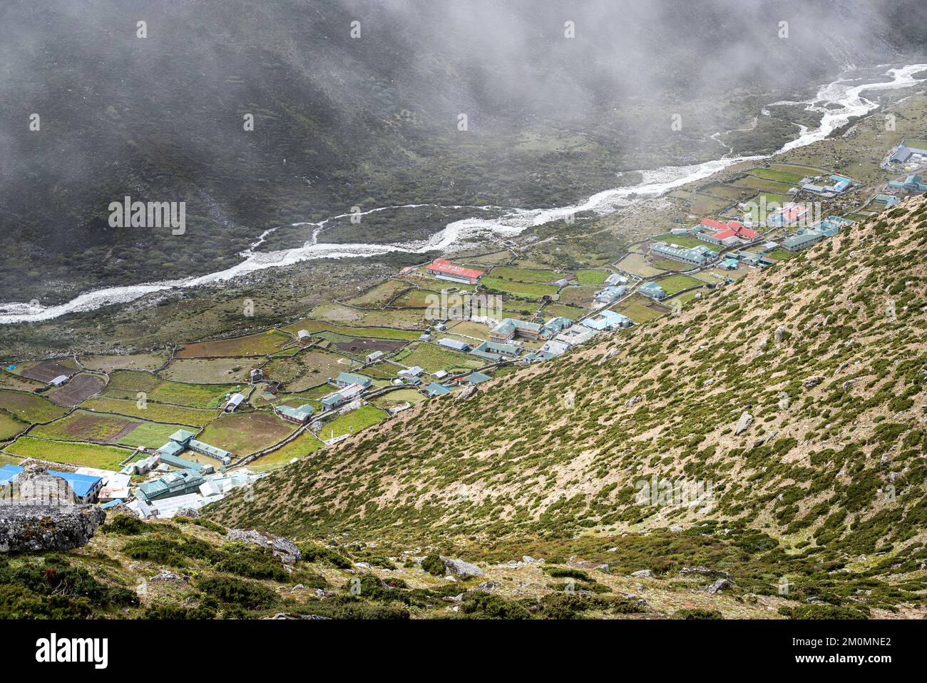 Himalayas nepal dingboche hi-res stock photography and images - Alamy