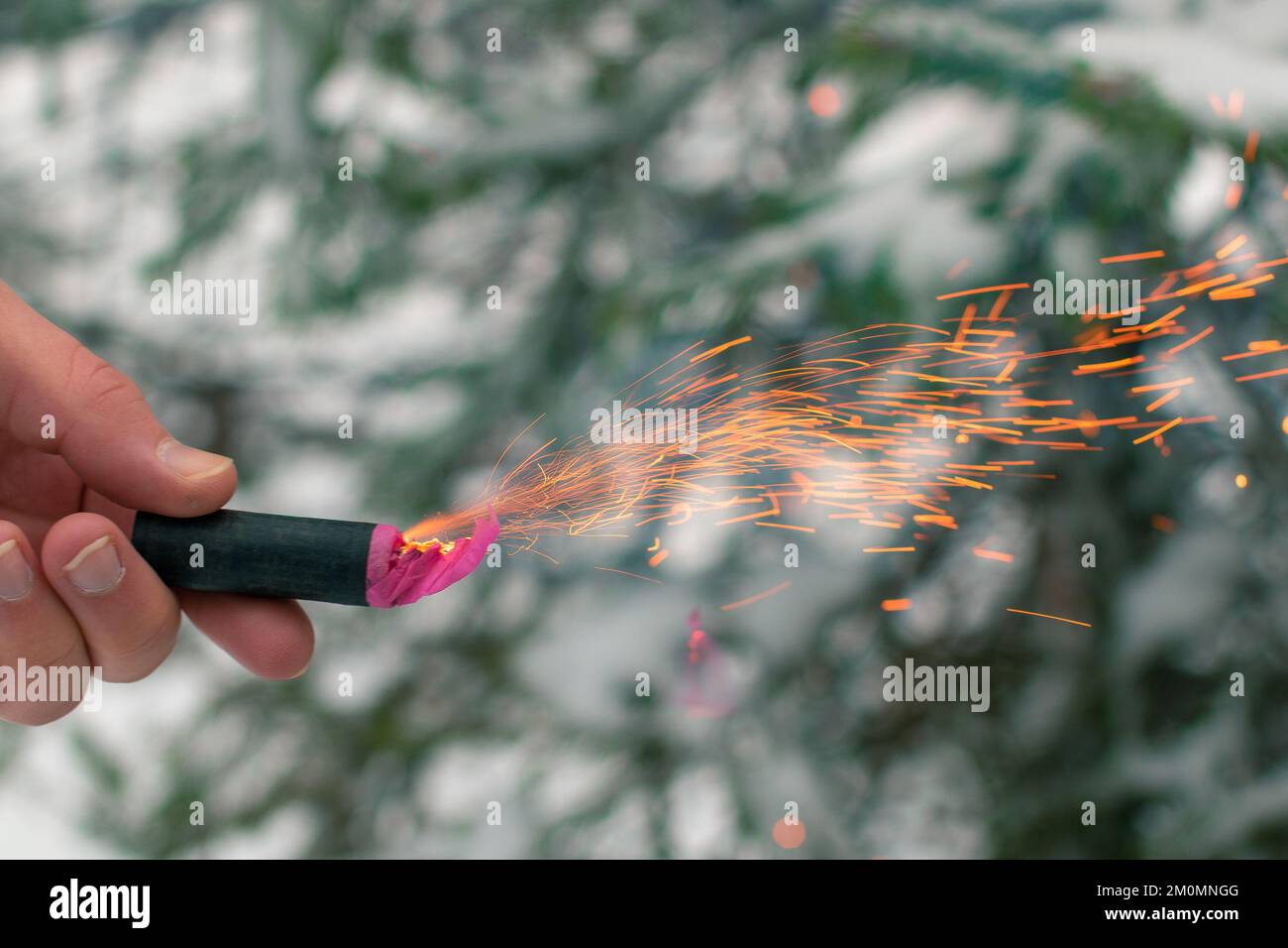Throw a firecracker hi-res stock photography and images - Alamy
