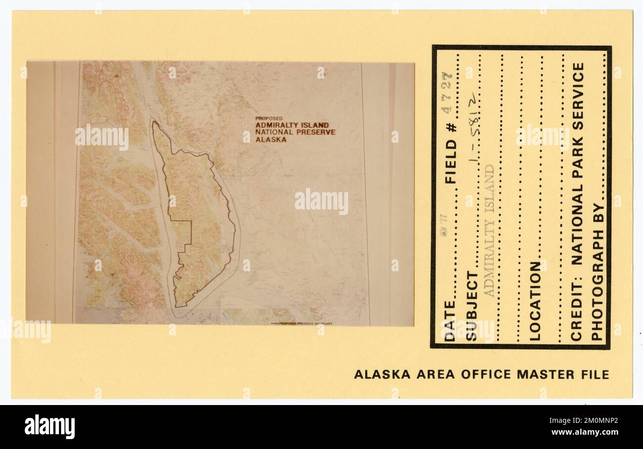 Admiralty Island. Alaska Task Force Photographs Stock Photo - Alamy