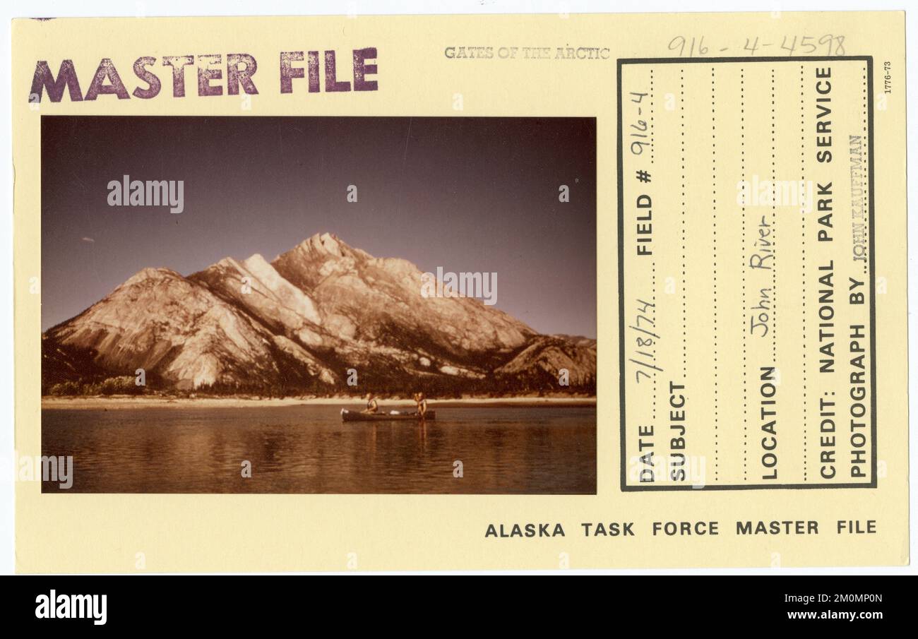 John River. Alaska Task Force Photographs Stock Photo - Alamy