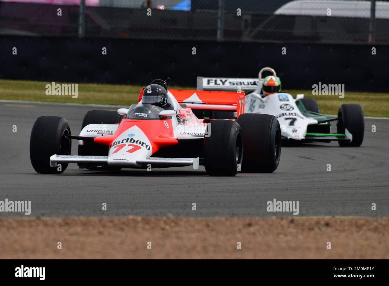 Steve Hartley, McLaren MP4/1, Frank Williams Memorial Trophy for ...