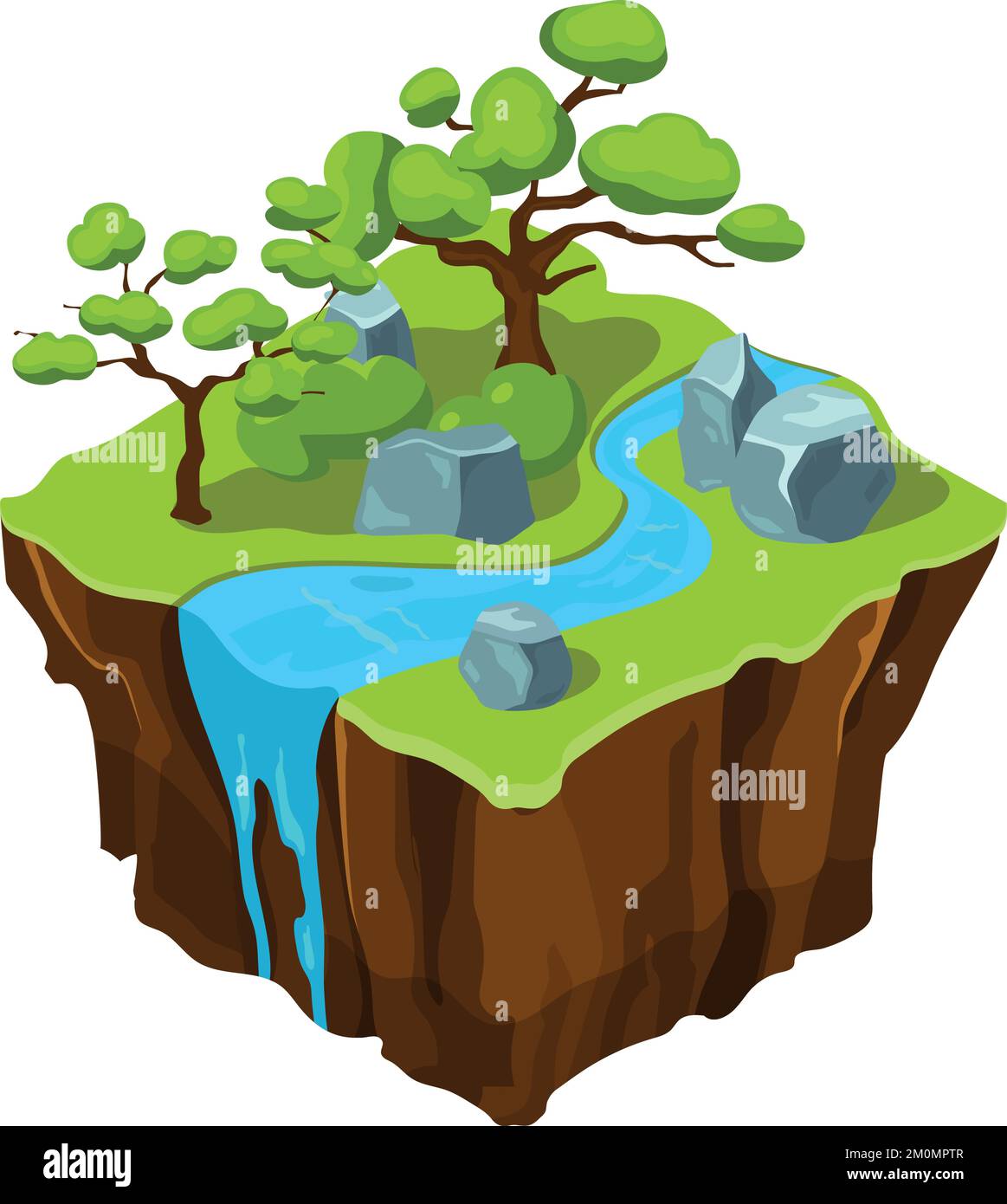 River cartoon hi-res stock photography and images - Alamy