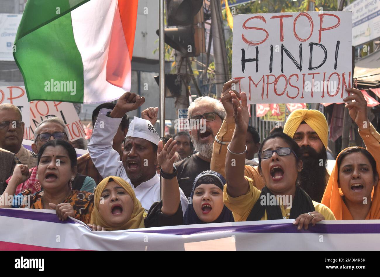 Kolkata, India. 07th Dec, 2022. Civil society and various Indian public ...