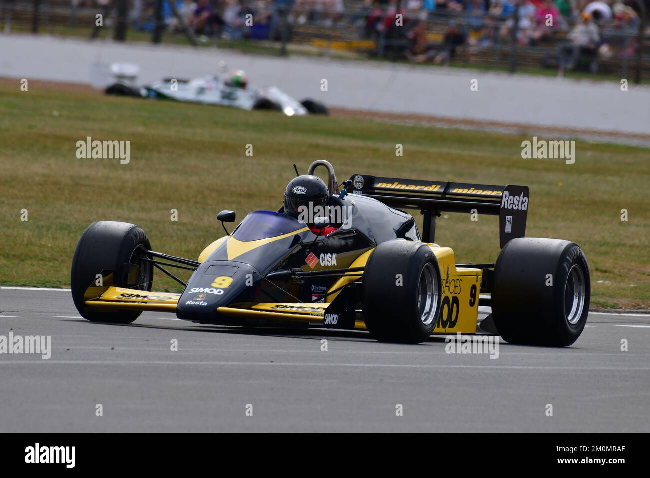 Michael Fitzgerald, Minardi M185, Frank Williams Memorial Trophy for ...