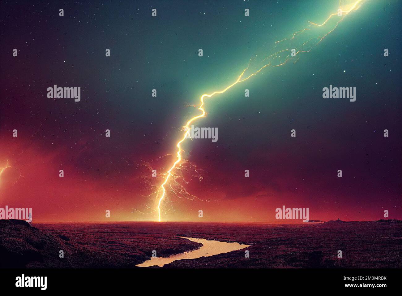 Cosmic man hi-res stock photography and images - Alamy