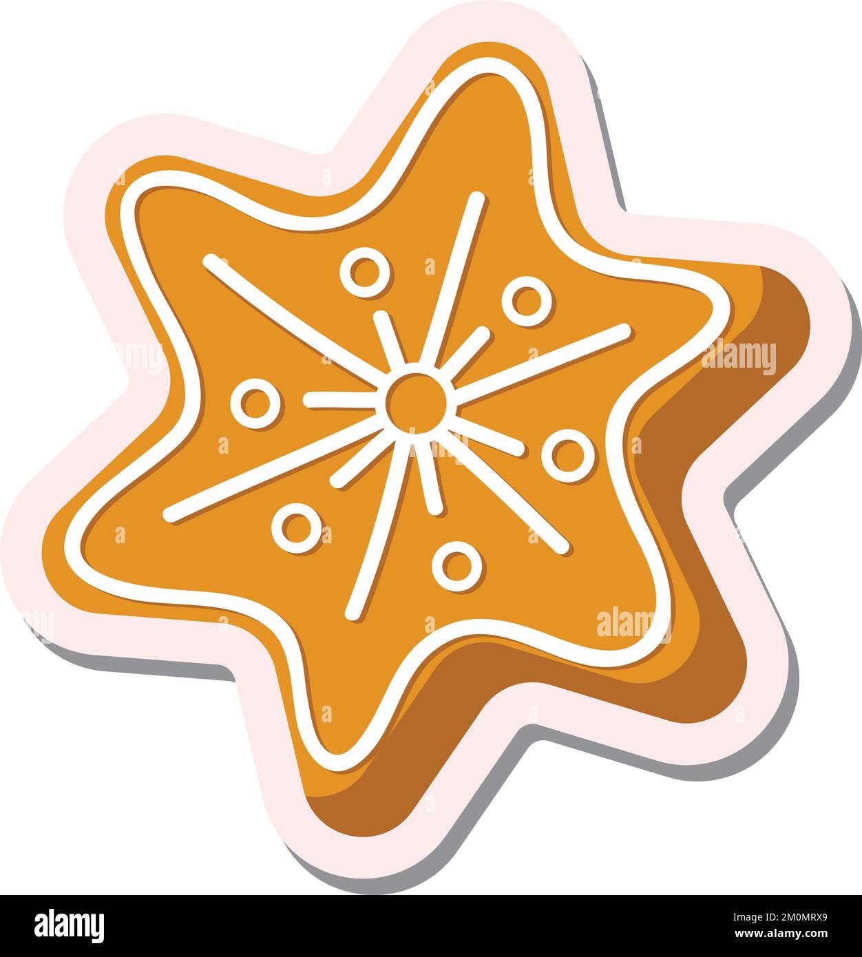 Christmas cookie star Stock Vector Images - Alamy