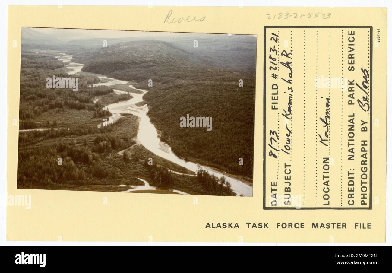 Lower Kamishak River. Alaska Task Force Photographs Stock Photo - Alamy