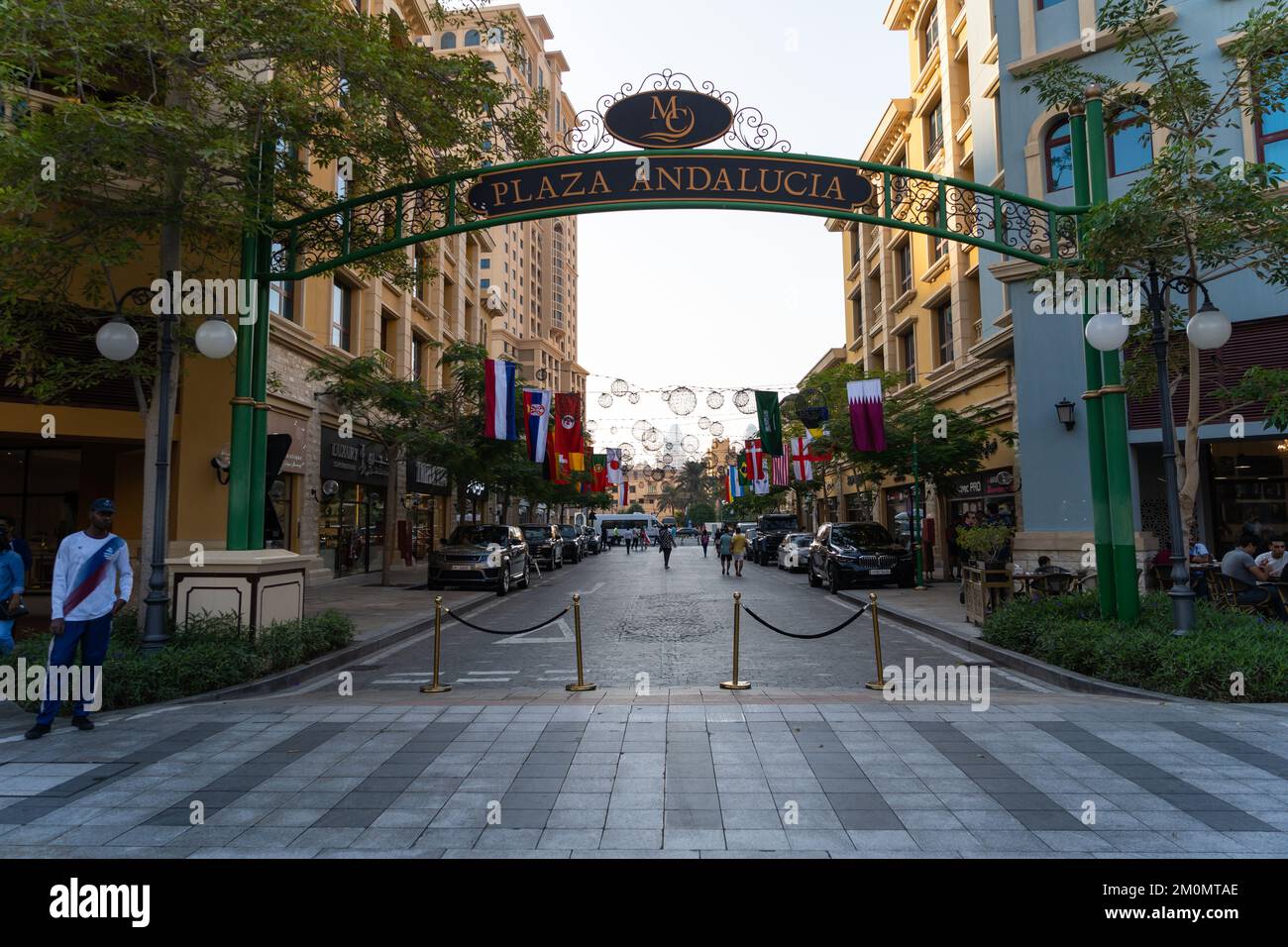 Medina Centrale in The Pearl District Doha, Qatar Stock Photo - Alamy