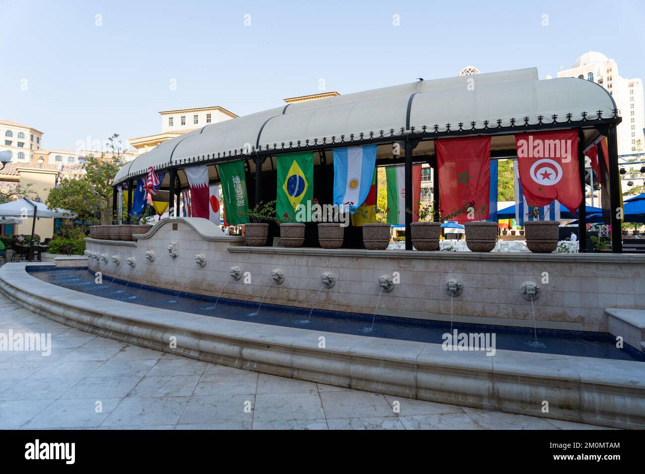 Medina Centrale in The Pearl District Doha, Qatar Stock Photo - Alamy