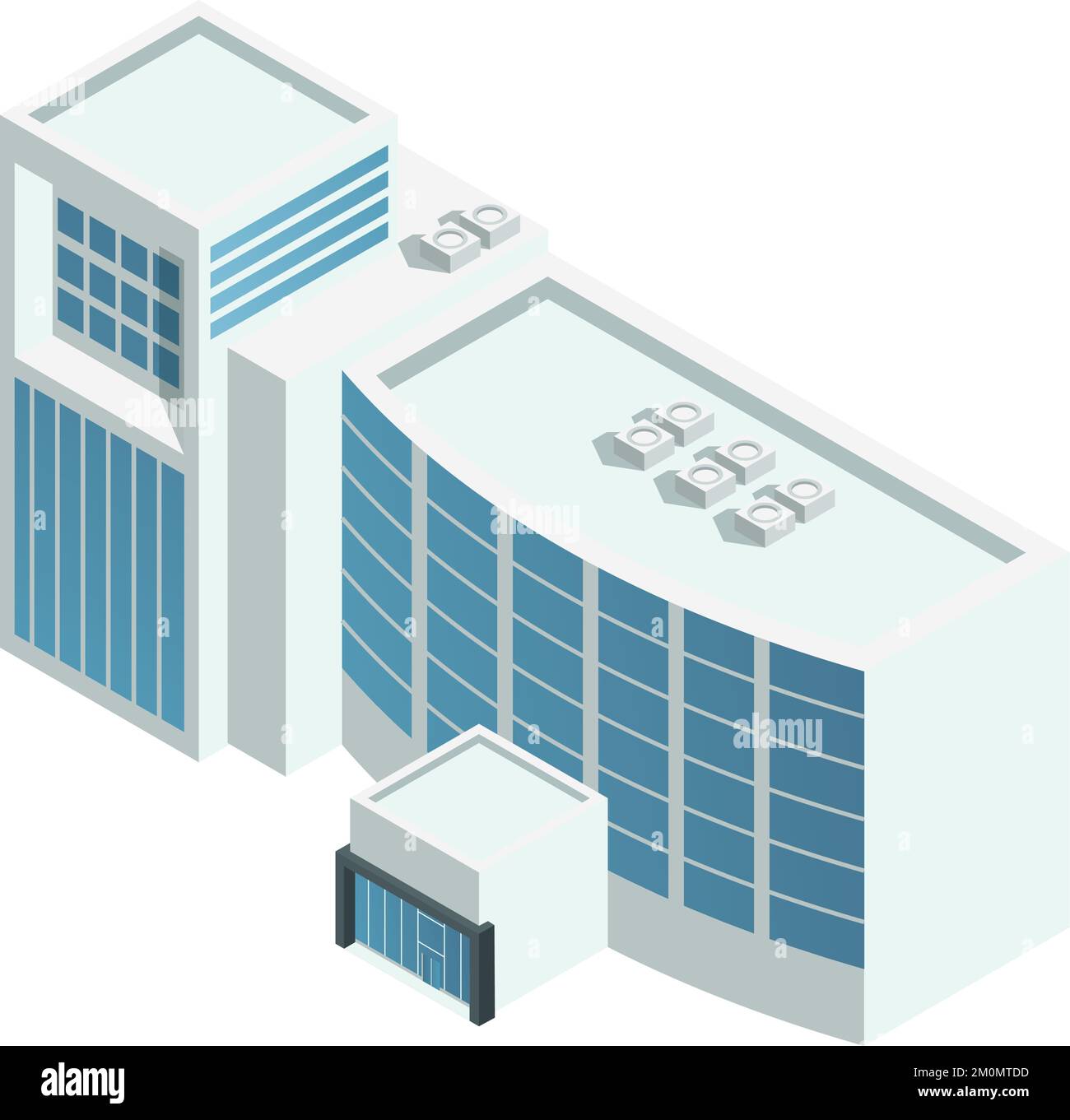 City town tower glass Cut Out Stock Images & Pictures - Alamy