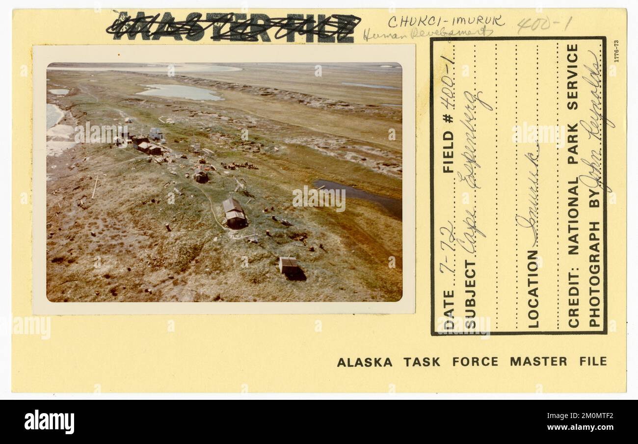 Cape Espenberg. Alaska Task Force Photographs Stock Photo - Alamy