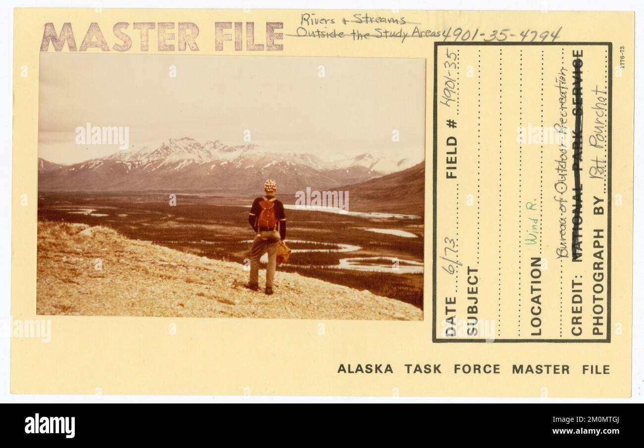 Wind River. Alaska Task Force Photographs Stock Photo - Alamy