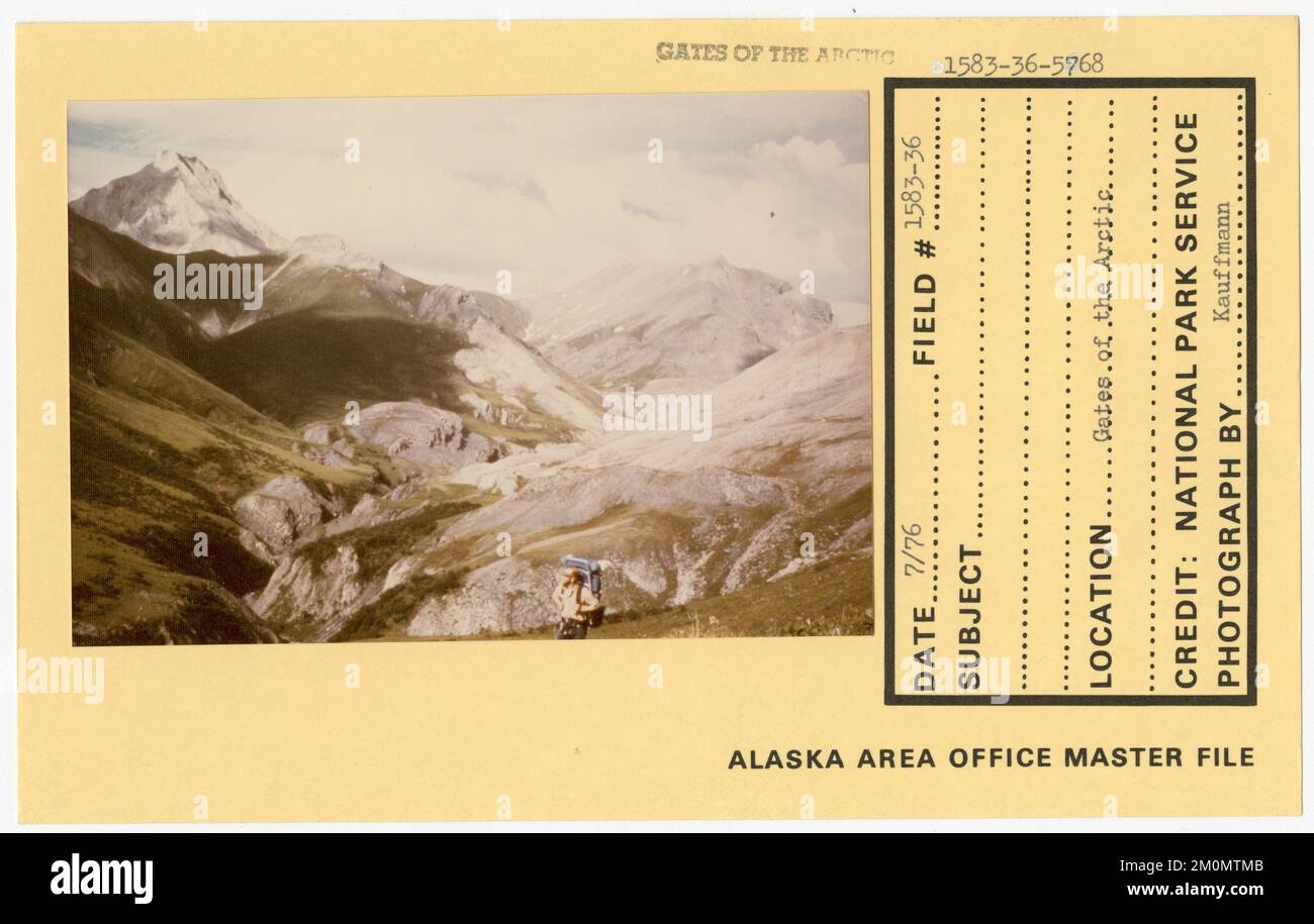 Gates of the Arctic. Alaska Task Force Photographs Stock Photo - Alamy