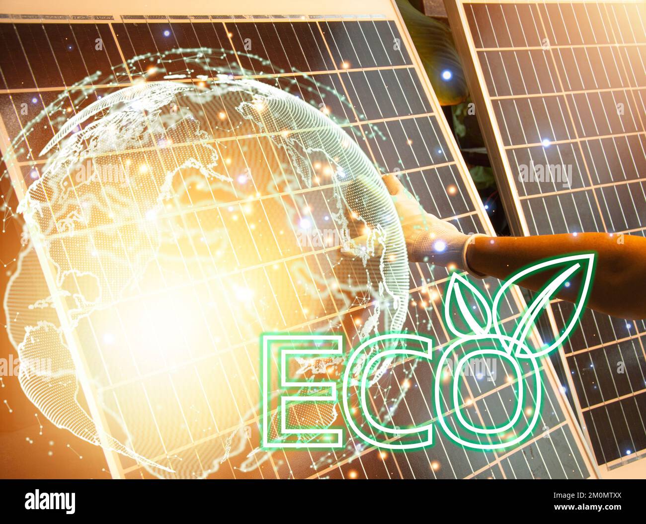 Clean energy concepts such as solar cells are being used more and more ...