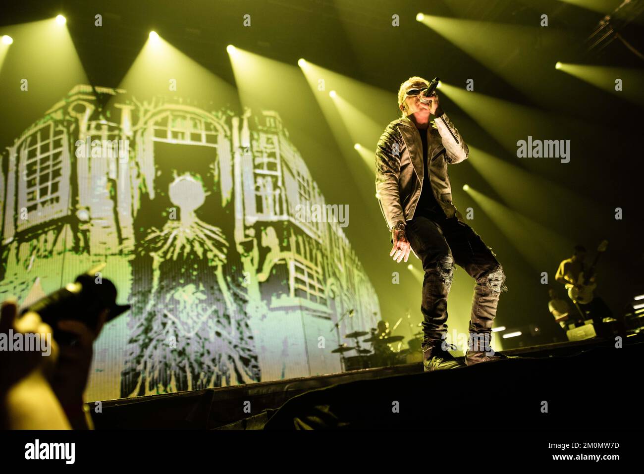 SALMO during Salmo - Flop Tour 2022, Italian singer Music Concert in ...