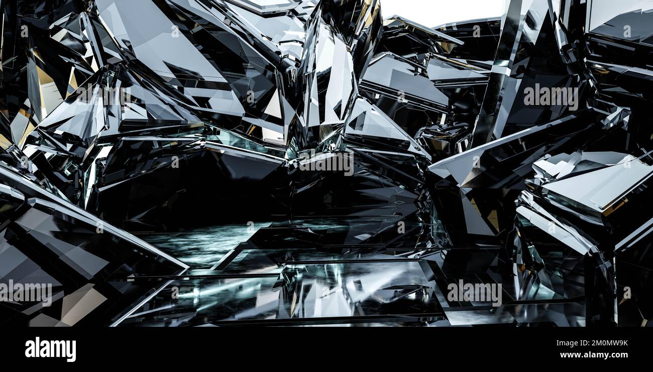 dark metal technology element environment 3d render illustration Stock ...