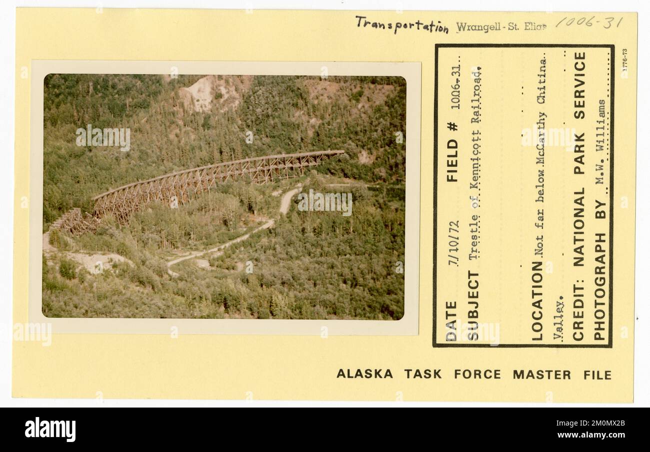Steel trestle bridge Cut Out Stock Images & Pictures - Alamy