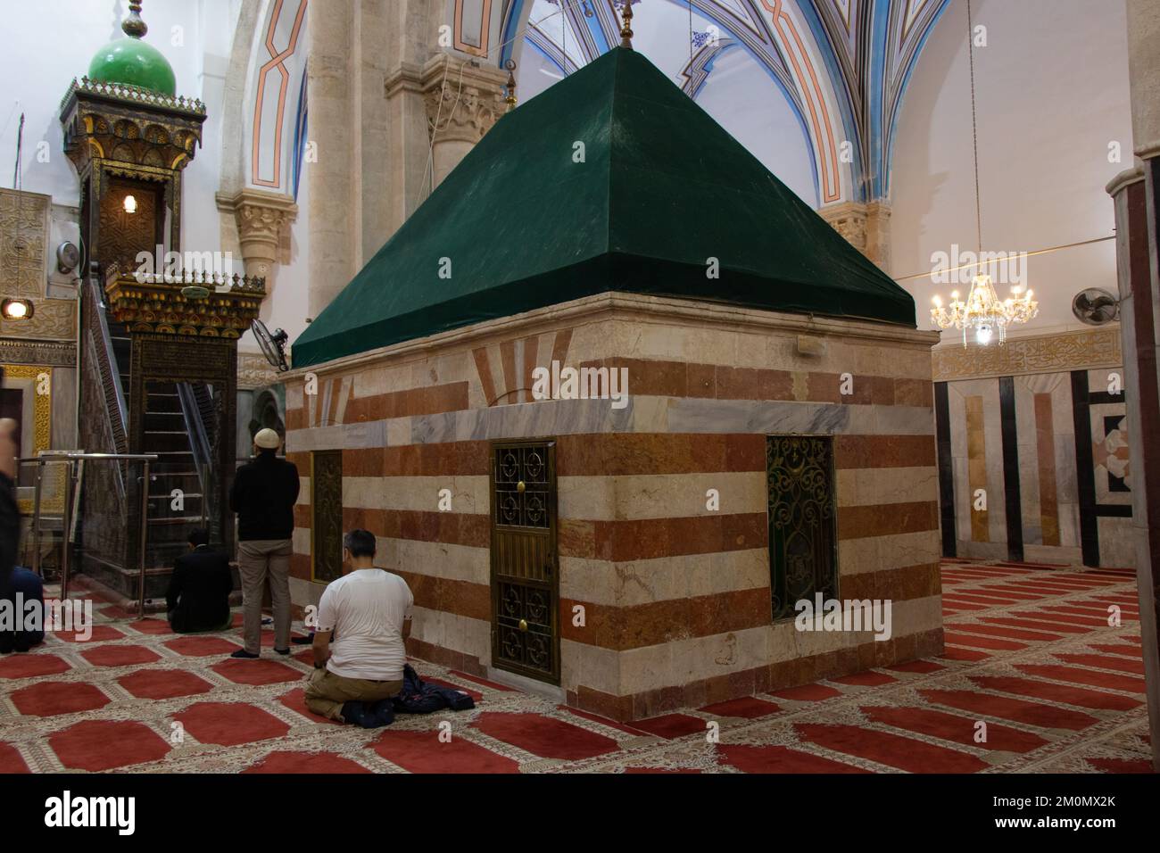 Hebron, Palestine, 21 April 2022: Shrine known as the tomb of Rebecca ...