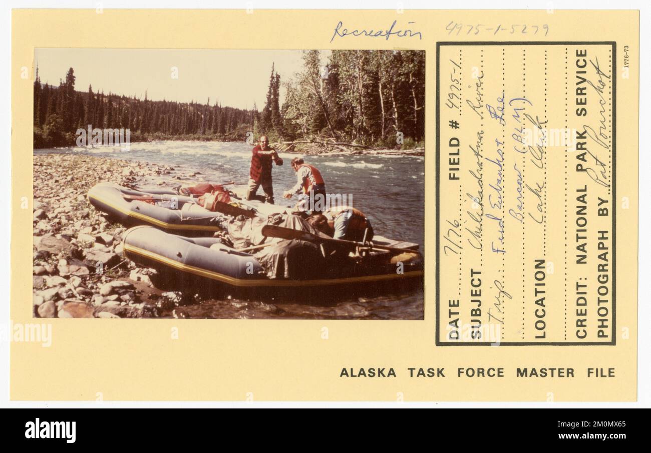 Chilikadrotna River trip Fred Eubanks Lee Barcow (BLM). Alaska Task ...