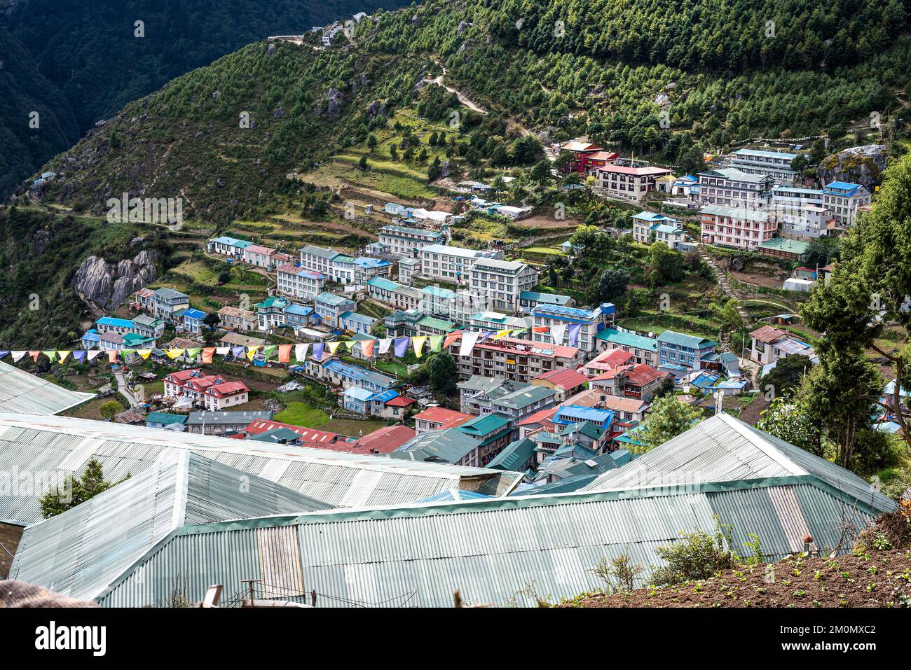Namche Bazaar, Nepal Stock Photo - Alamy