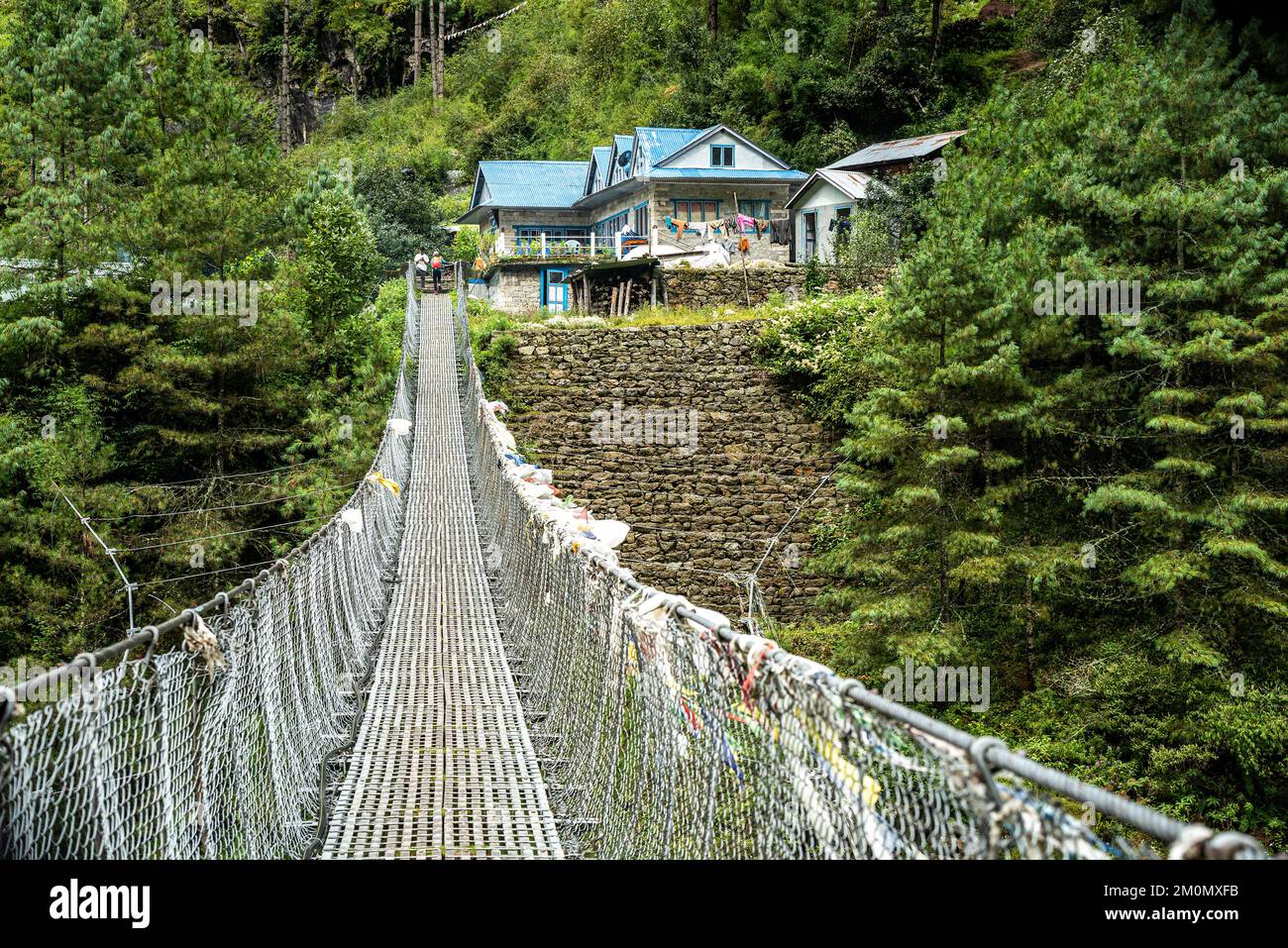Phakding village, Nepal Stock Photo - Alamy
