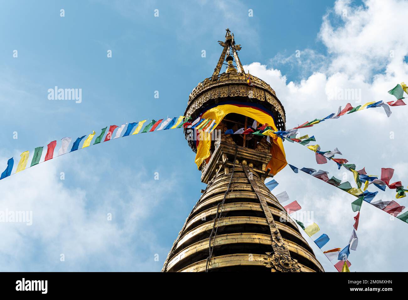 Swayambhunath painting nepal hi-res stock photography and images - Alamy