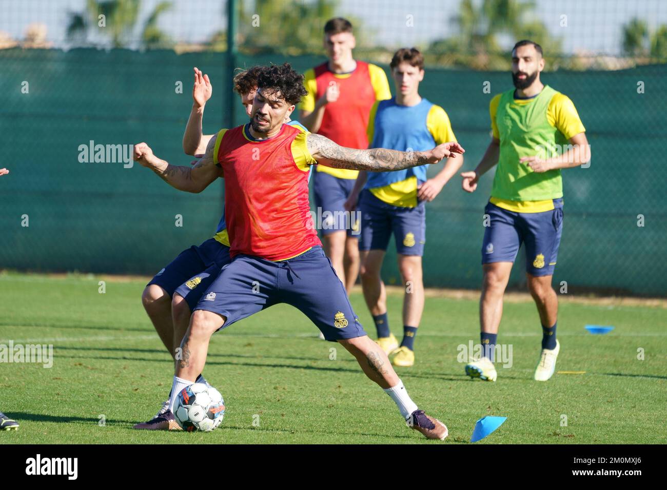 Alicante, Spain, Wednesday 07 December 2022. Union's Cameron Puertas ...