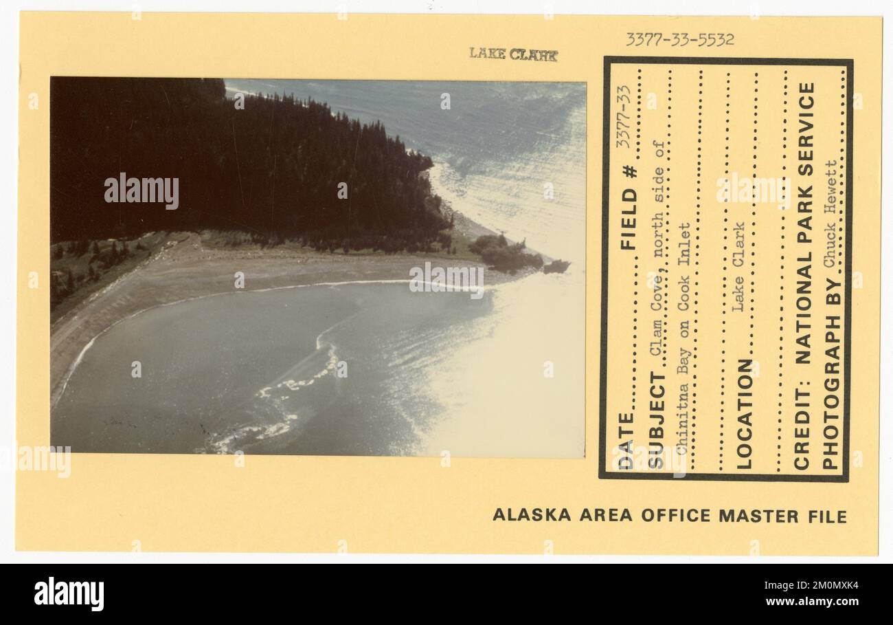 Clam Cove, north side of Chinitna Bay on Cook Inlet. Alaska Task Force ...