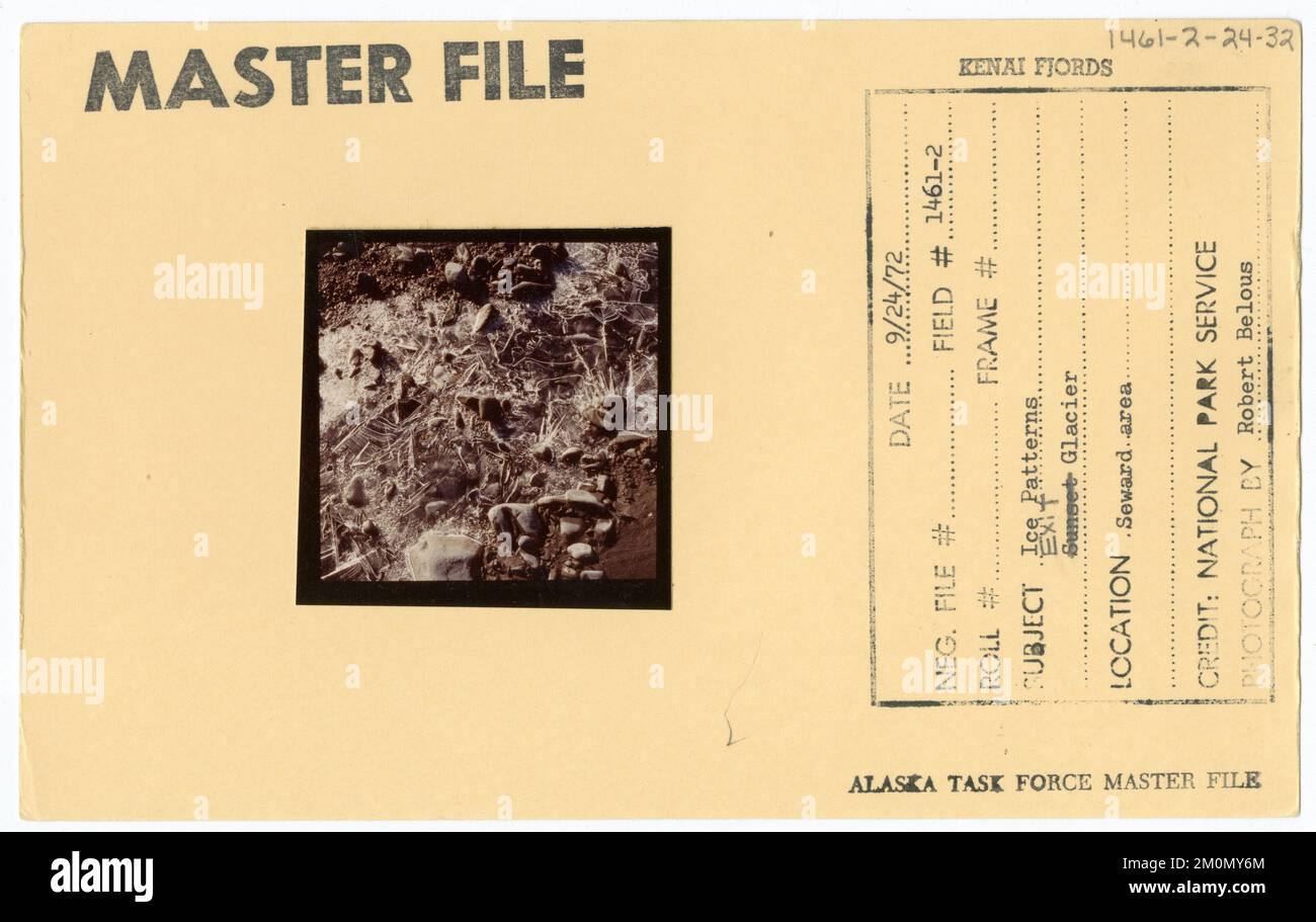 Ice patterns Exit Glacier. Alaska Task Force Photographs Stock Photo ...