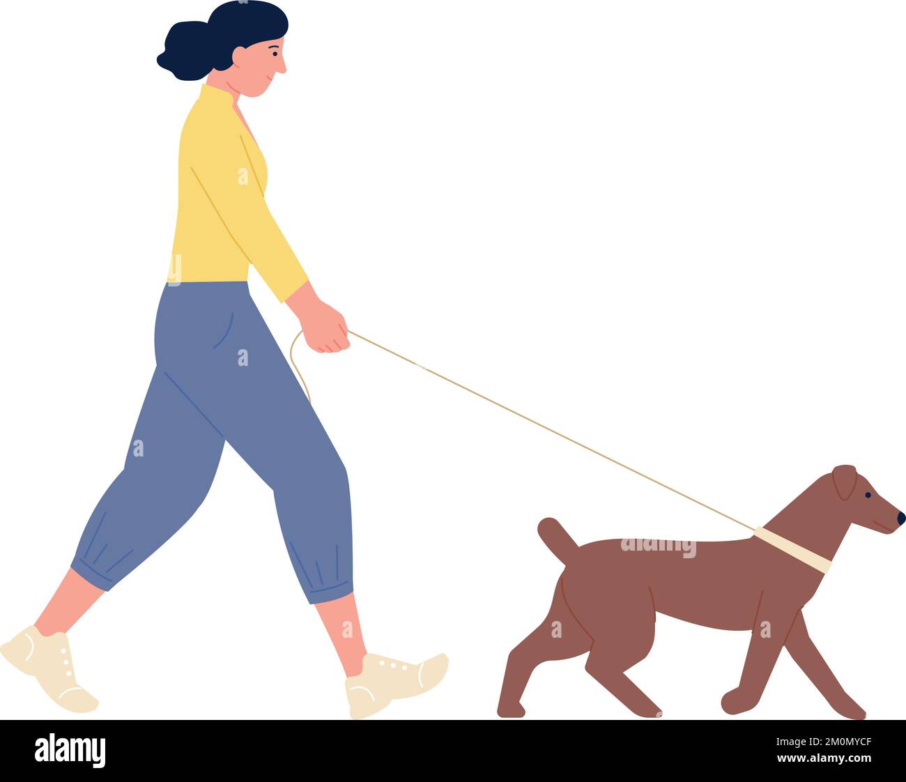 Dogs must be on lead Stock Vector Images - Alamy