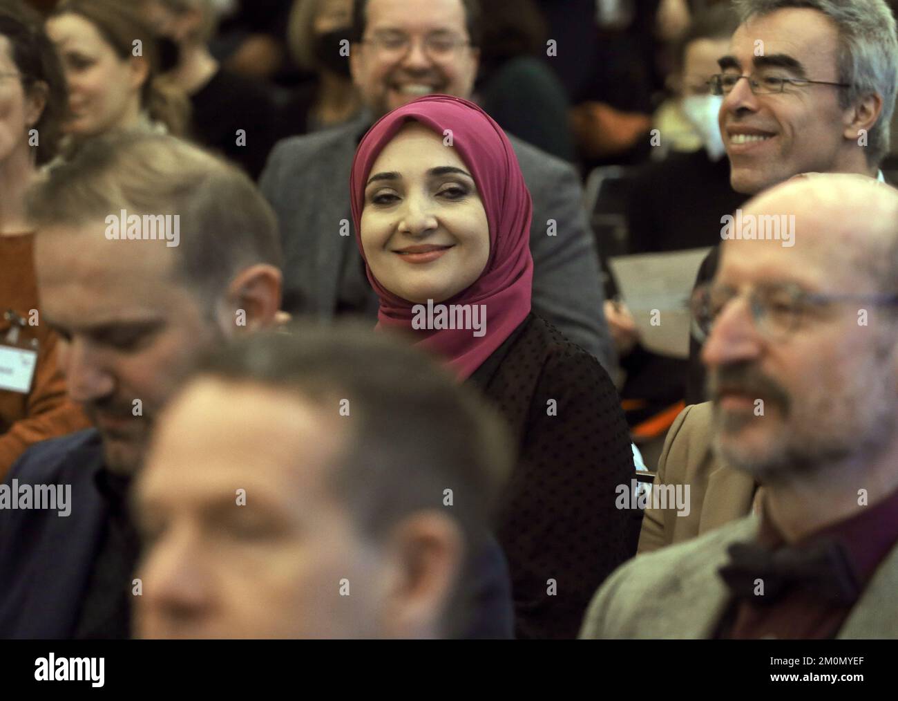 Berlin, Germany. 07th Dec, 2022. people take part in the German Islam ...