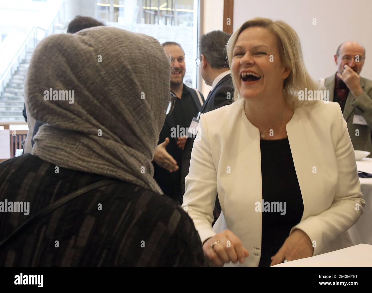 Berlin, Germany. 07th Dec, 2022. Nancy Faeser (SPD), Federal Minister ...