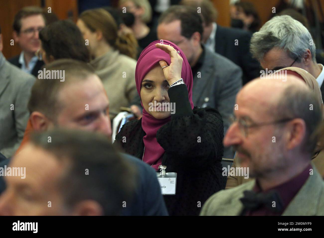 Berlin, Germany. 07th Dec, 2022. people take part in the German Islam ...