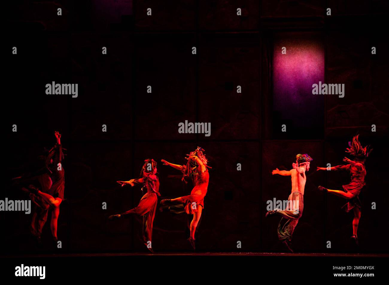 Palasele, Eboli (SA), Italy, November 26, 2022, Dancer - Notre Dame ...