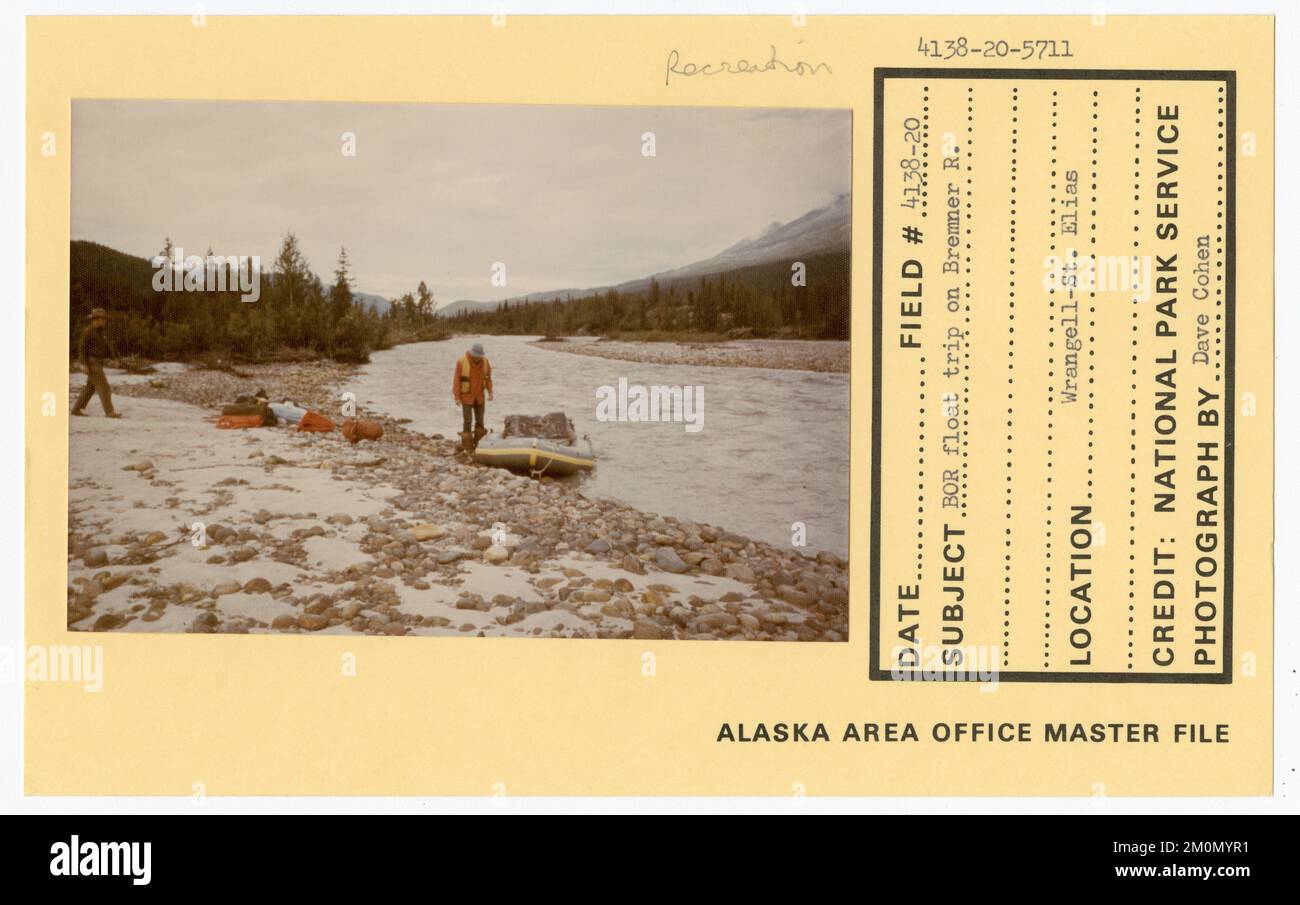 BOR float trip on Bremner River. Alaska Task Force Photographs Stock ...