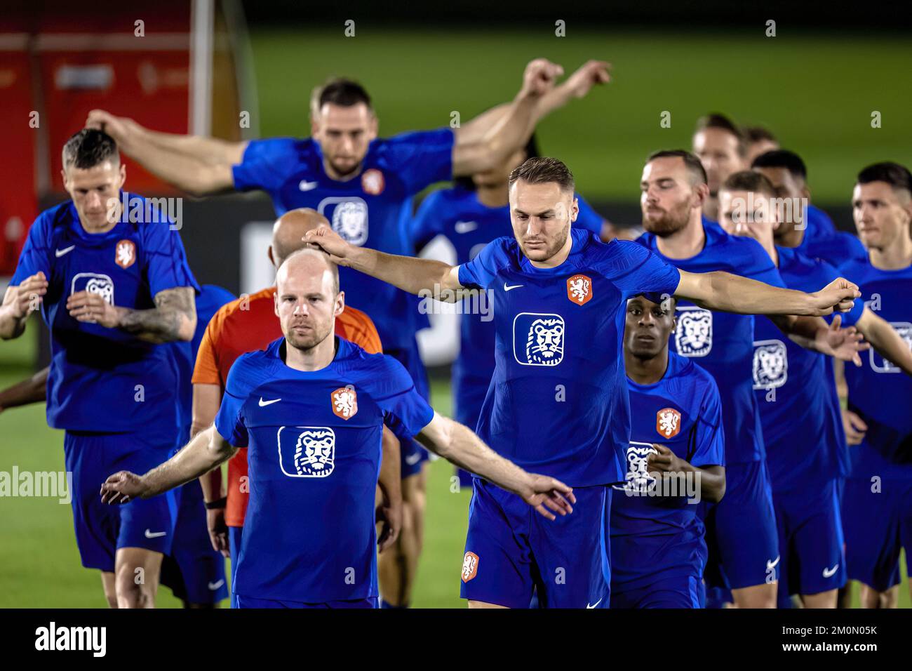 DOHA, 06-12-2022, Qatar University trainings site 6, World Cup 2022 ...