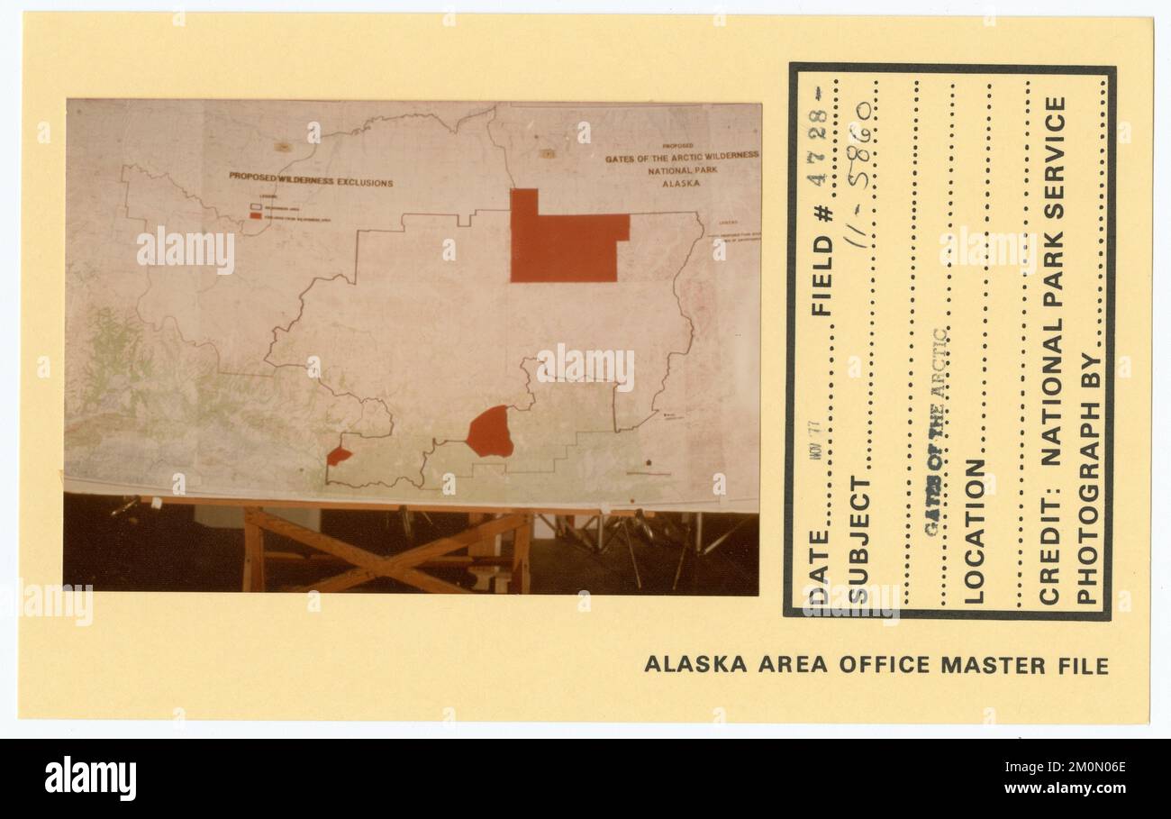 Gates of the Arctic. Alaska Task Force Photographs Stock Photo - Alamy