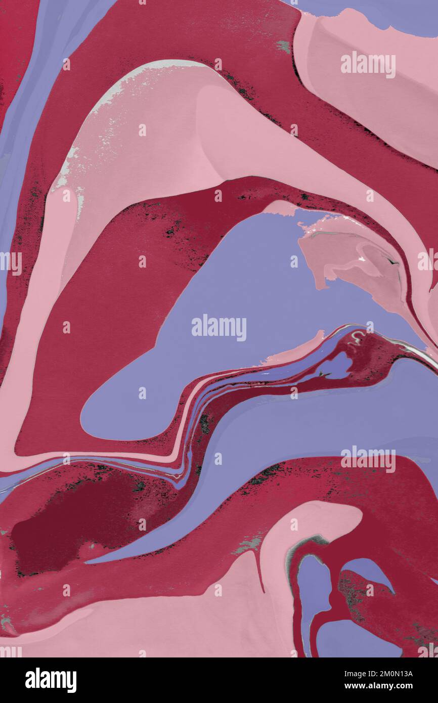 Spread-out acrylic paint. Abstract background, made in the technique of ...