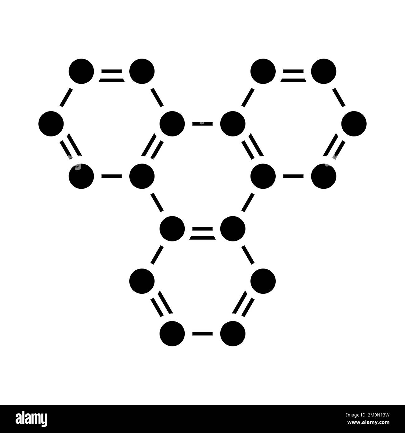 Abstract molecule icon. Symbol of chemistry, science, laboratory ...