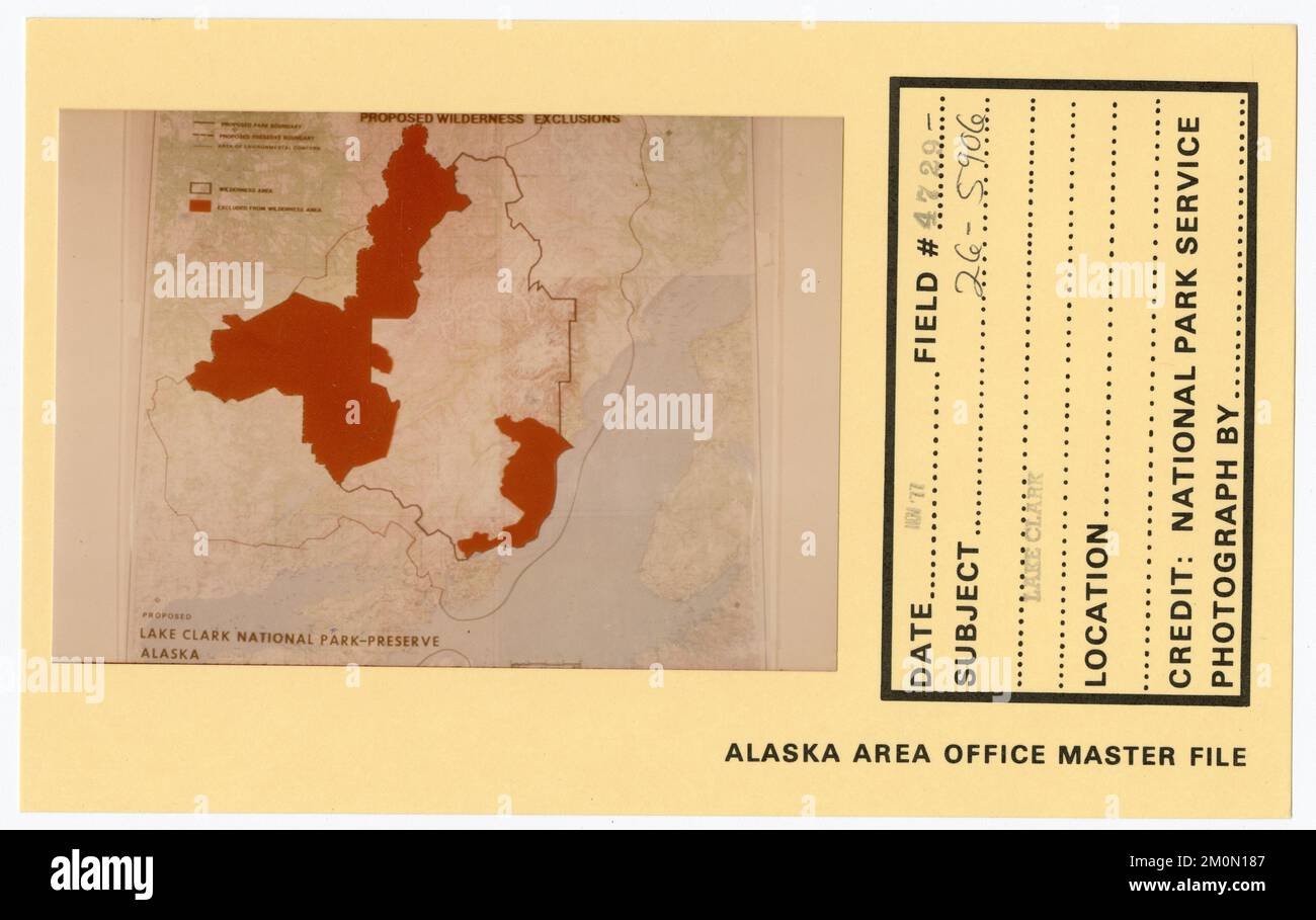 Lake Clark. Alaska Task Force Photographs Stock Photo - Alamy