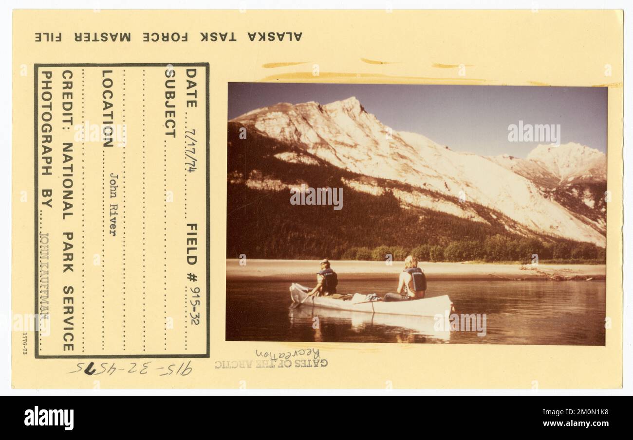 John River. Alaska Task Force Photographs Stock Photo - Alamy