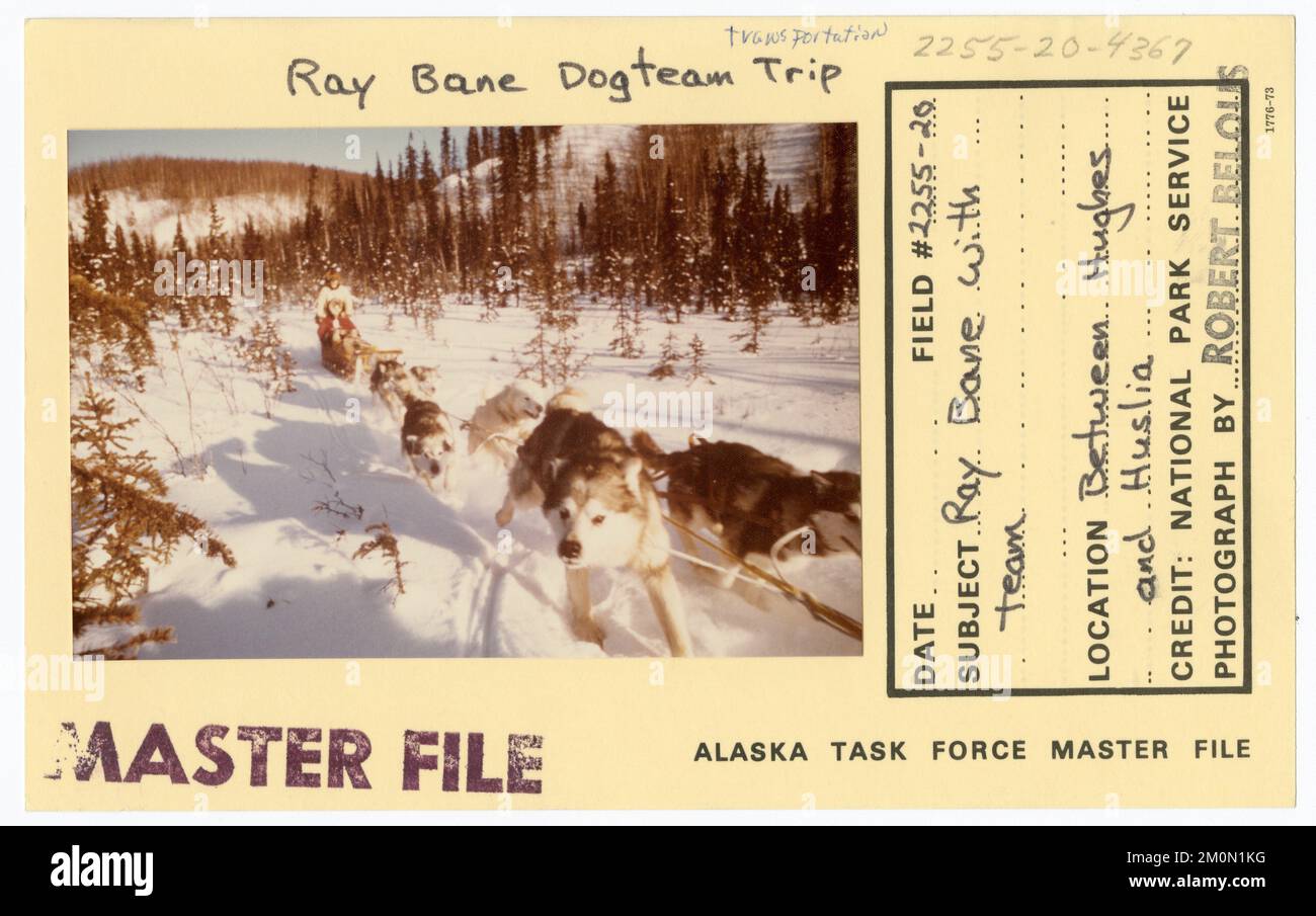 Ray Bane with team. Alaska Task Force Photographs Stock Photo - Alamy