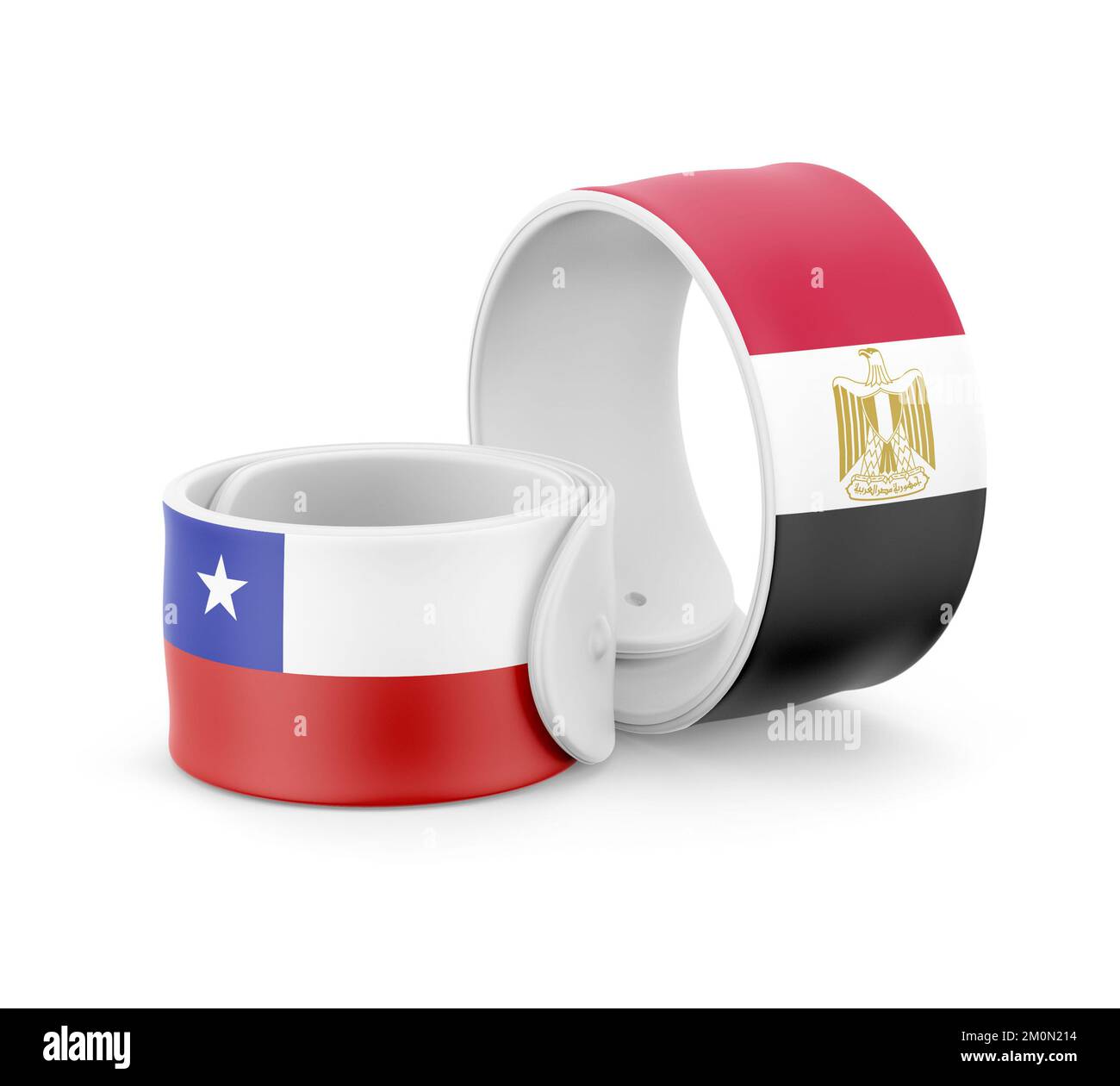 Egypt National Flag for friendship on Bracelet Stock Photo - Alamy