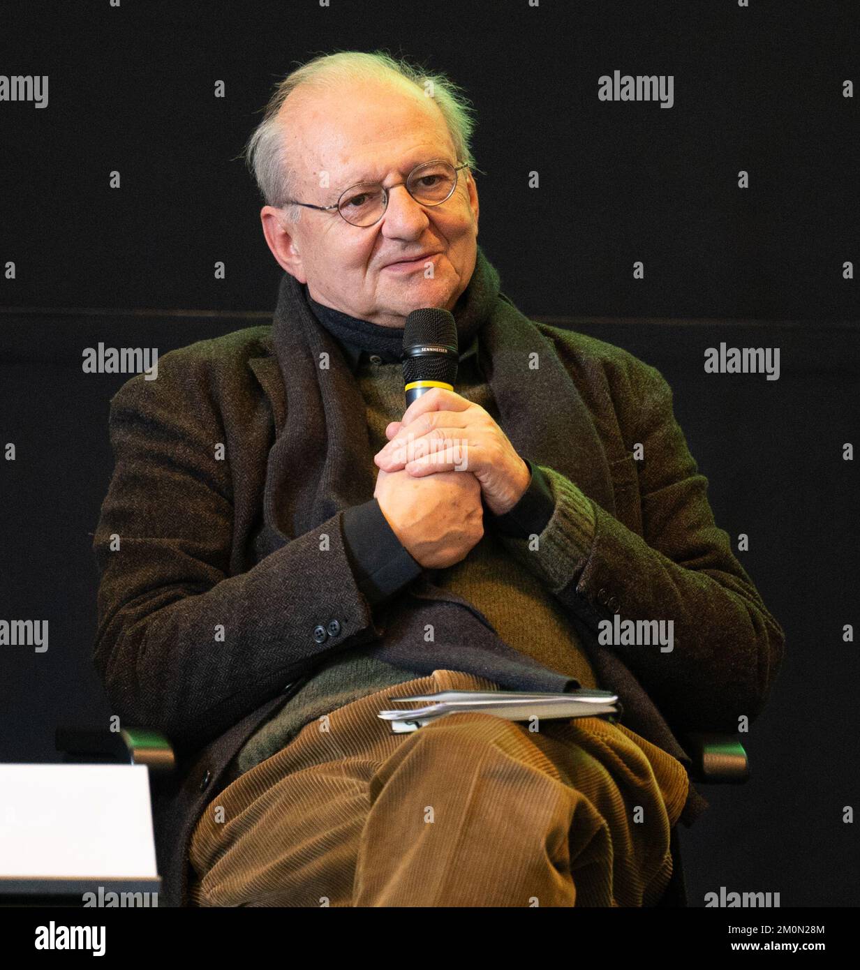 Berlin, Germany. 07th Dec, 2022. Dan Diner, German-Israeli historian ...