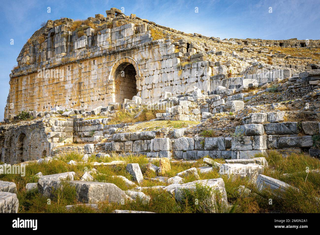 Miletus Archaeological Site in Turkey Stock Photo - Alamy