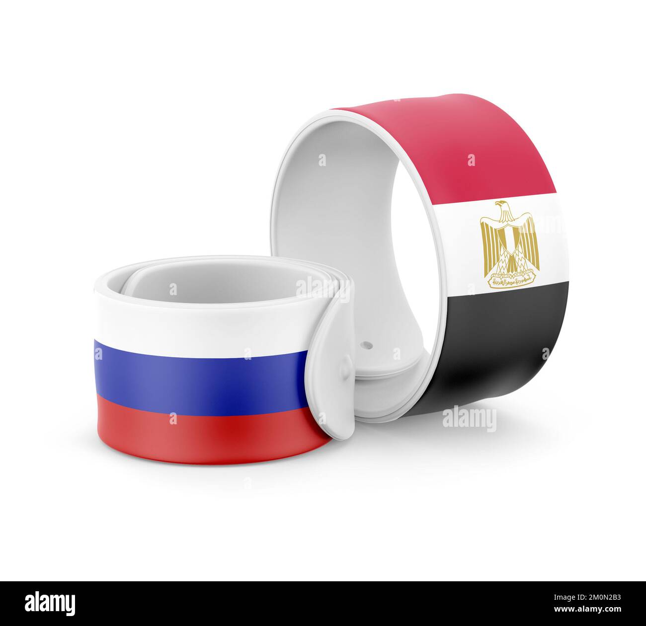 Egypt National Flag for friendship on Bracelet Stock Photo - Alamy