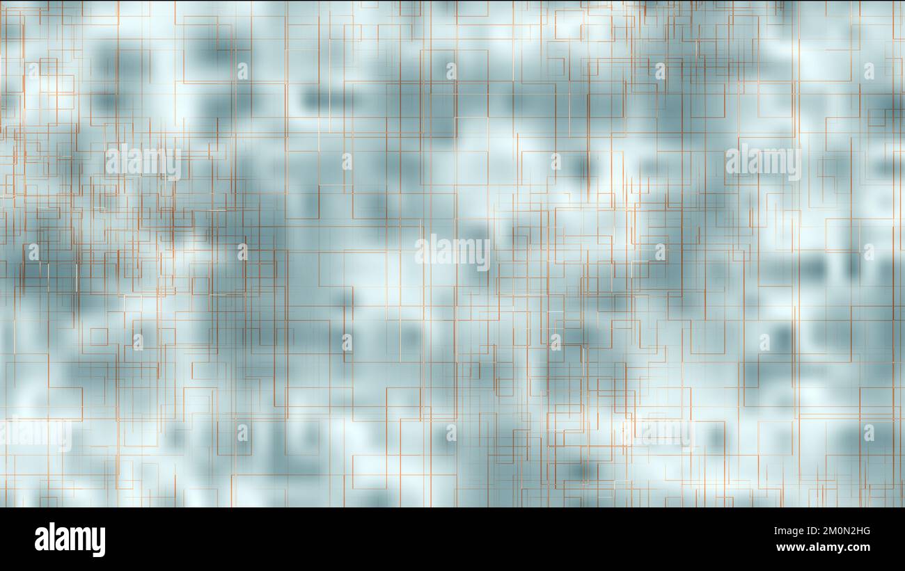 Soft Color Square Shapes Connected On Abstract Background With 3d Rendering For Decoration