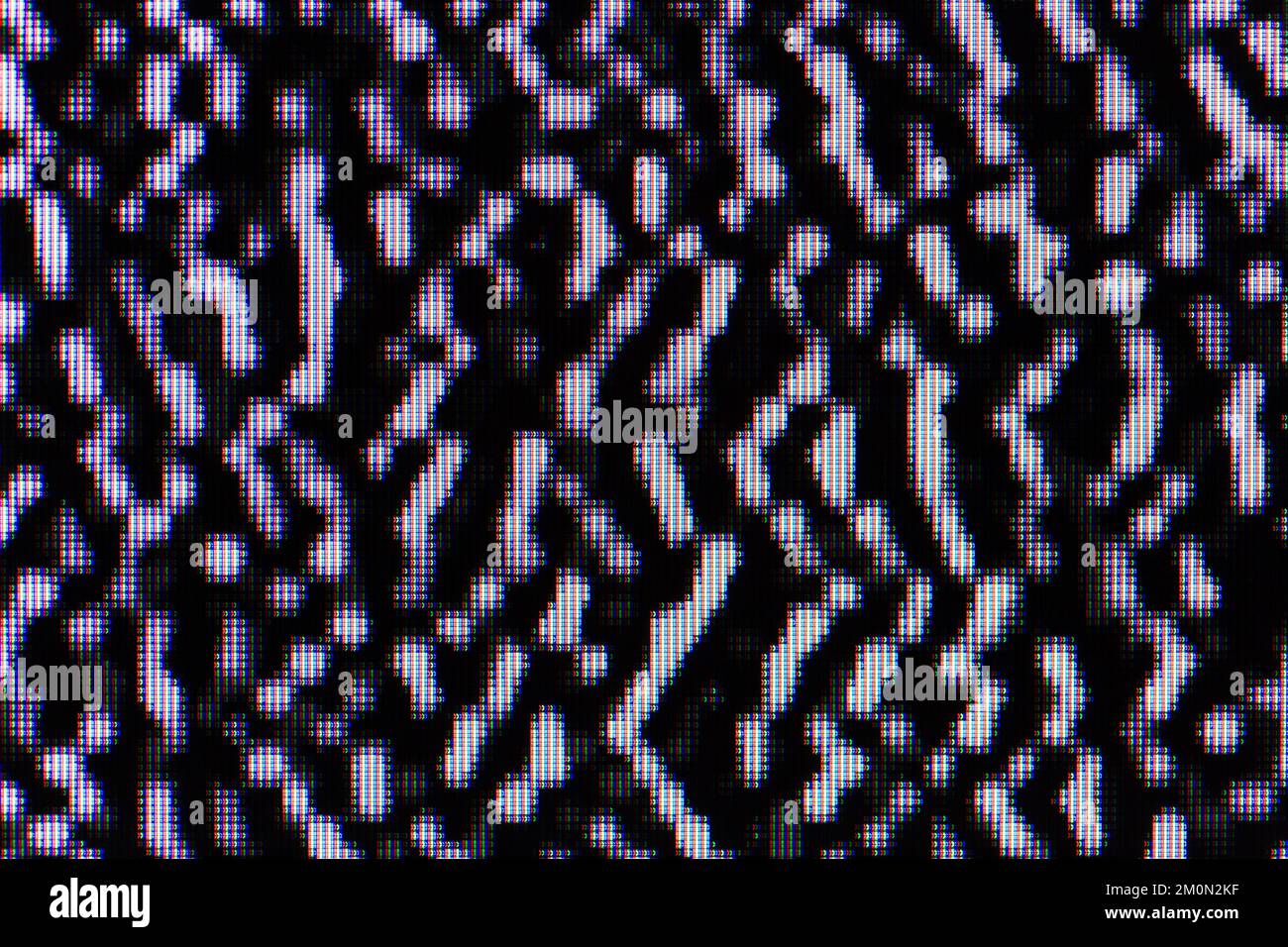 Detailed closeup view digital screen hi-res stock photography and ...