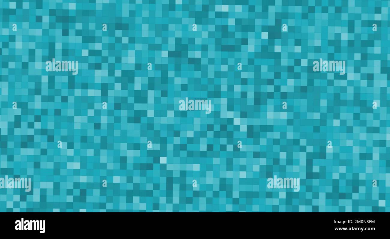 a lot of blue small squares blocks shapes on abstract background with ...